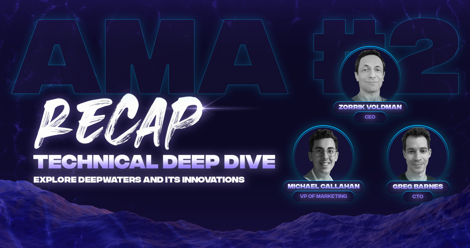 Deepwaters AMA #2 – Technical Deep Dive (Recap) - Avalaunch